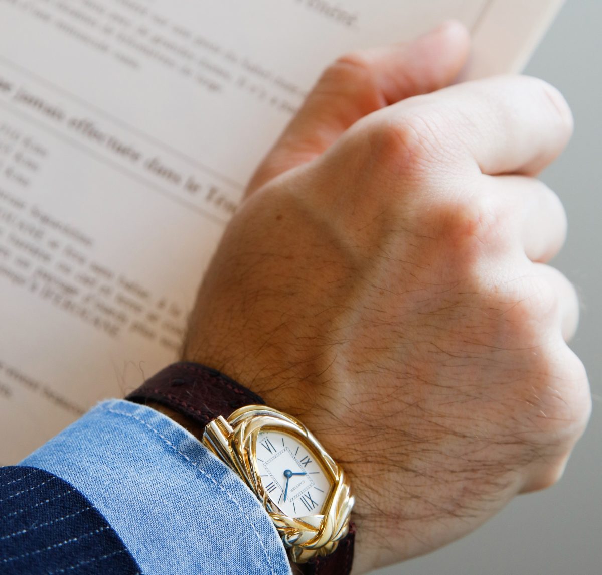 Rare Paris-Dakar-inspired Cartier Cheich watch for sale - Magneto