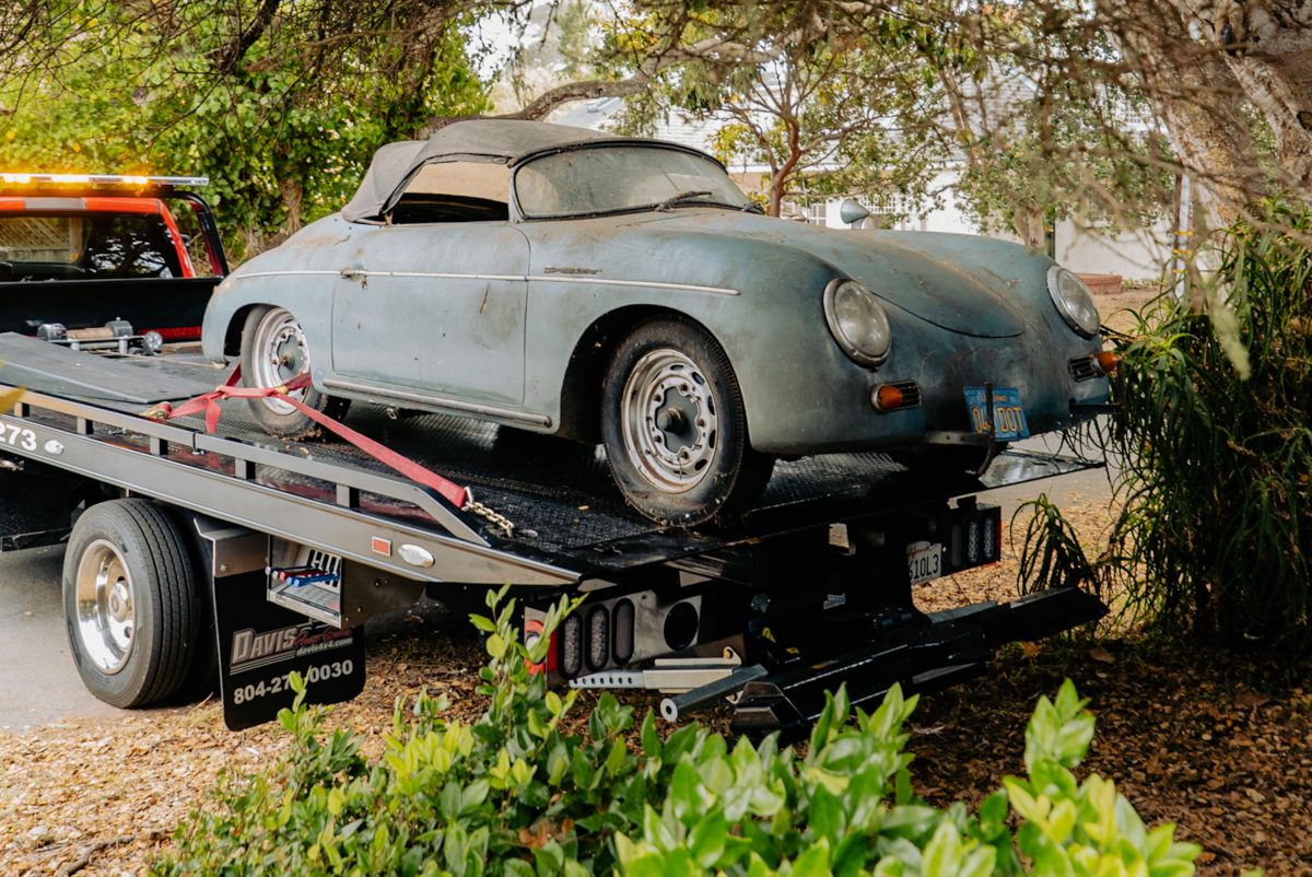 Porsche 356A Speedster barn find resurfaces after 47 years - Magneto