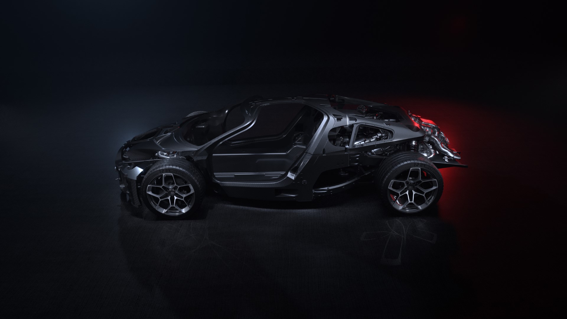 Bugatti unveils stunning new 276mph hybrid V16-powered Tourbillon ...