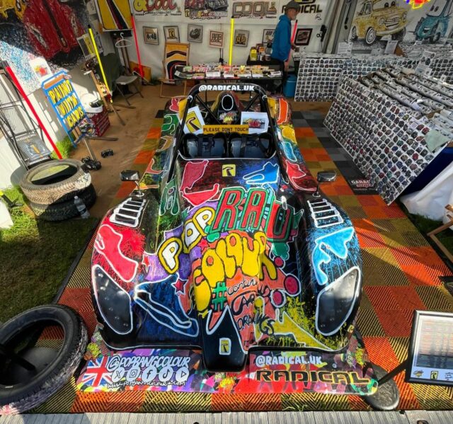'Rad and Cool' PopBang Colour Radical SR3 art car revealed - Magneto