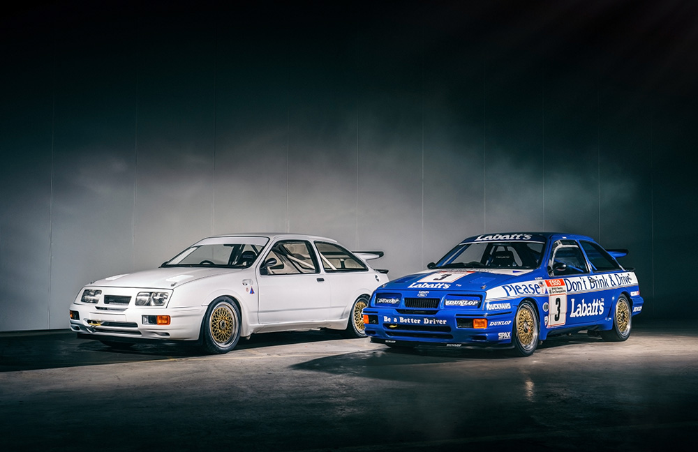 First Continuation Andy Rouse/CNC Motorsport Ford Sierra RS500 breaks ...