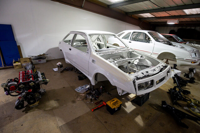 First Continuation Andy Rouse/CNC Motorsport Ford Sierra RS500 breaks ...