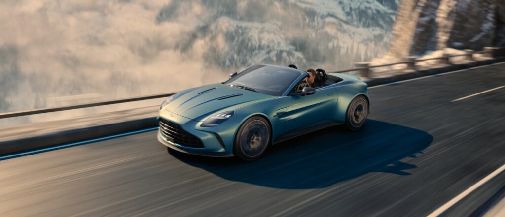 Aston Martin unveils thunderous Vantage Roadster for open-top V8 ...