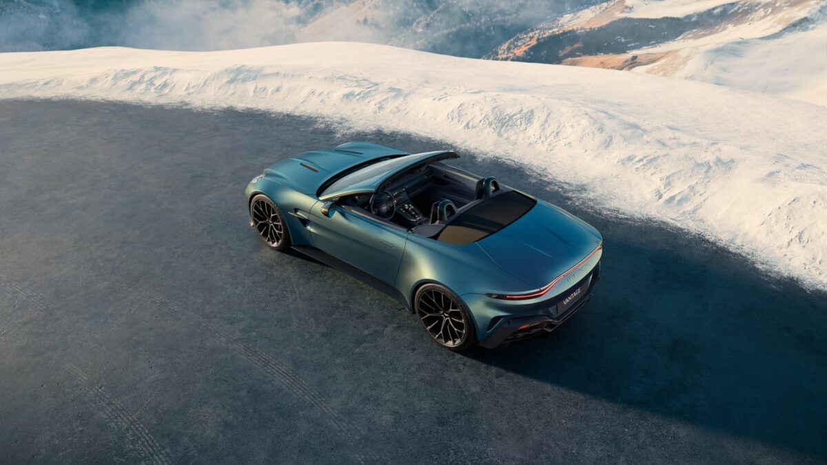 Aston Martin unveils thunderous Vantage Roadster for open-top V8 ...