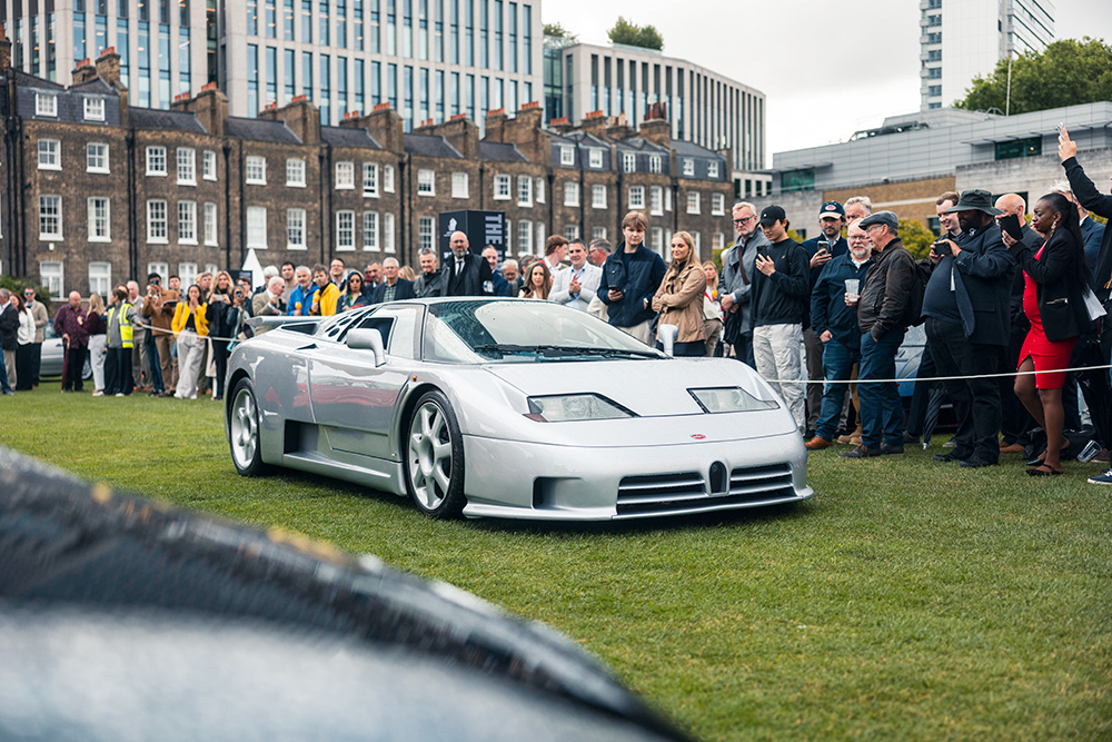 London Concours 2025 sees ex-Brunei Bugatti EB110 SuperSport take top ...