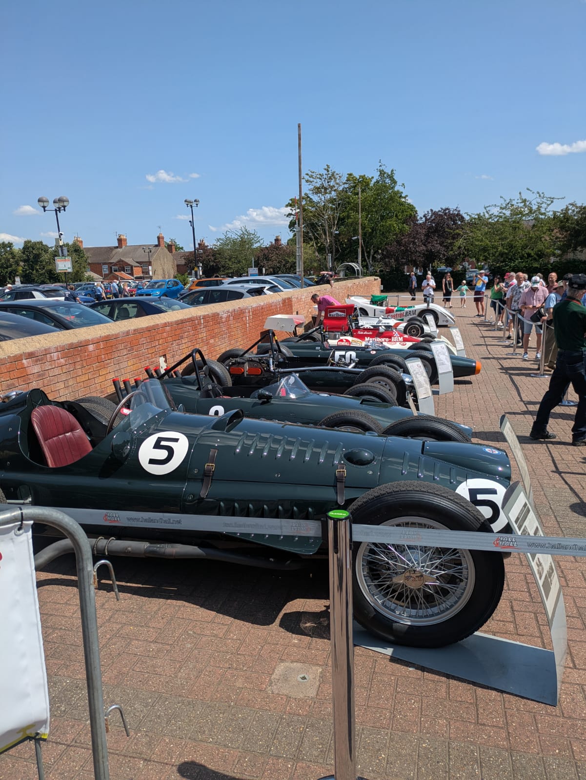 BRM celebrates 75 years since Grand Prix debut, in Bourne, Lincolnshire ...