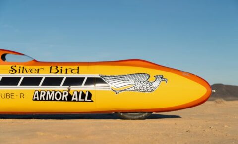 Don Vesco Silver Bird/Lightning Bolt land speed streamliner heads to ...
