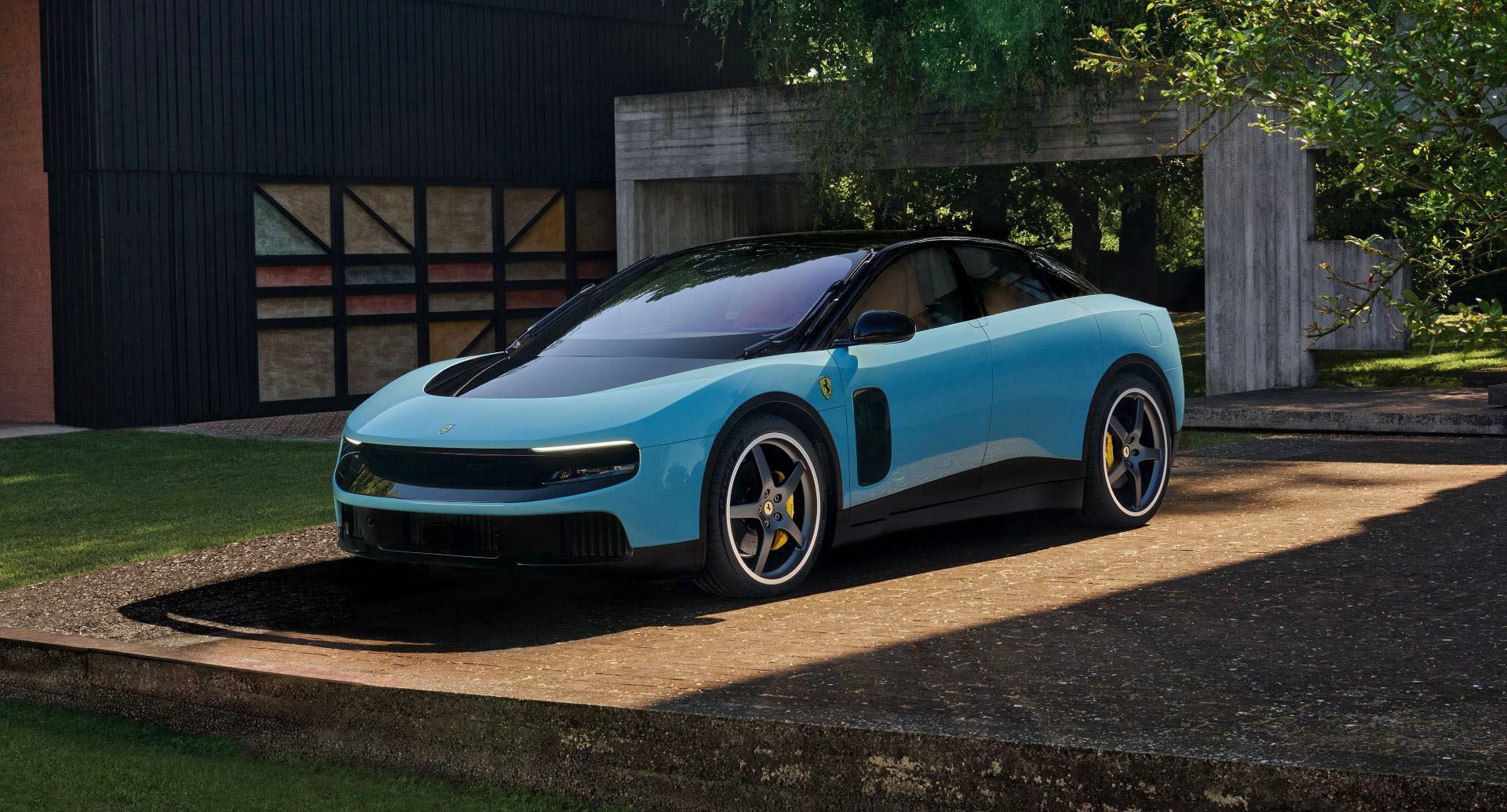 Ferrari Luce makes bold all-electric five-seater sports sedan statement ...